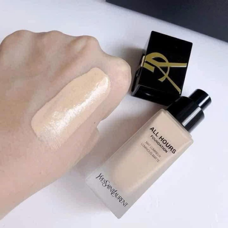 Ysl All Hours Foundation Matte 25ml Fullbox - color LC5 pink white tone ...