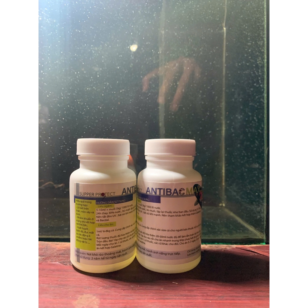 Antibac Max – Treats Ulcer Fish, Cloudy Eyes, Gill Rot (100ml) | Shopee ...