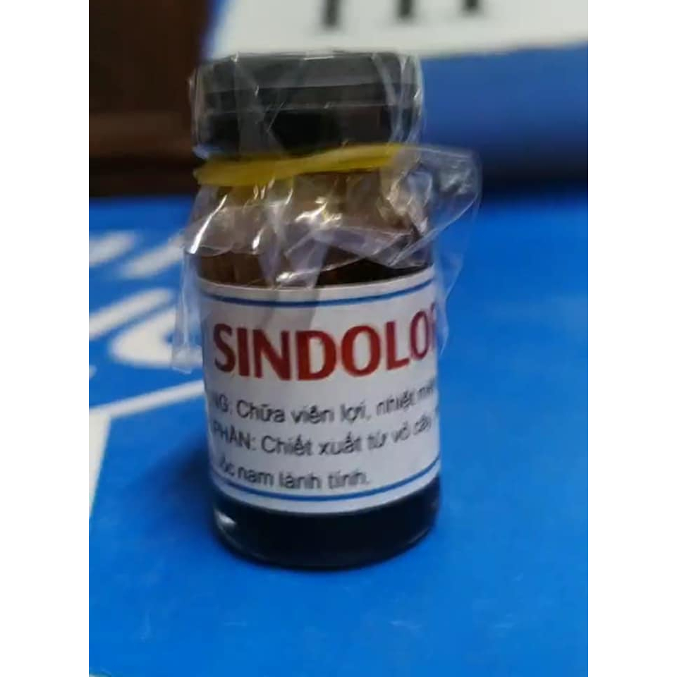 Set of 5 bottles of Sindolor to treat gingivitis, mouth ulcers, bad ...