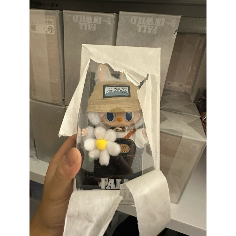 Labubu Chrysanthemum Fall In Wind Like Auth 1-1 can scan QR (Real ...