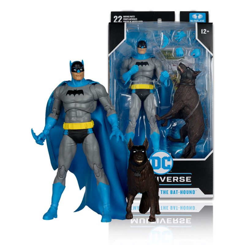 McFarlane Toys Model - DC Multiverse Batman & Ace The Bat-Hound (Silver ...