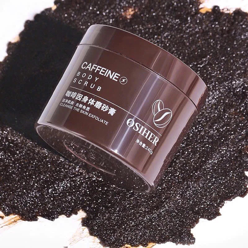 CAFFEINE OSIHER Exfoliator Cleanses Dead Skin, Sebum and Helps Brighten ...
