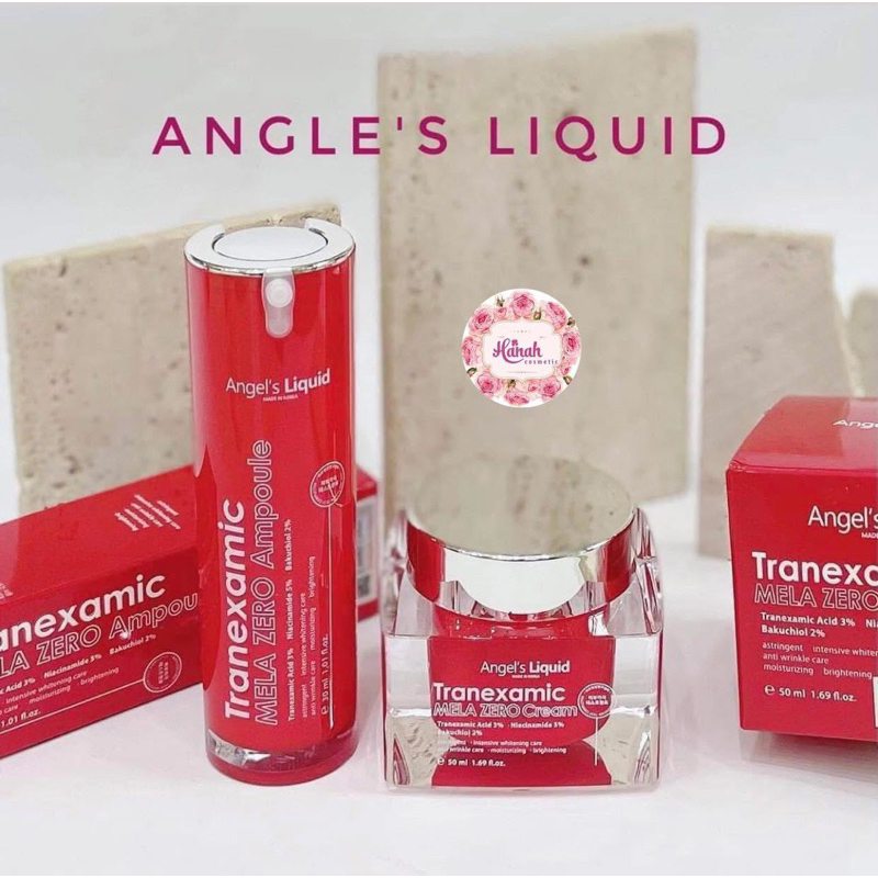 Angel’s LIQUID TRANEXAMIC MELA ZERO AMPOULE COMBO (IMPORTED) | Shopee ...