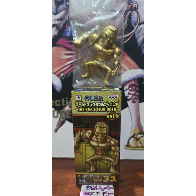 Genuine WCF Model Bandai Japan One Piece Film Gold Vol 5 GD31 Golden ...