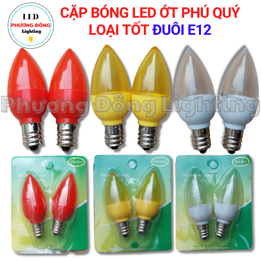 bag Led Chili Pepper Light Bulb mounted on the altar - Good quality Phu ...