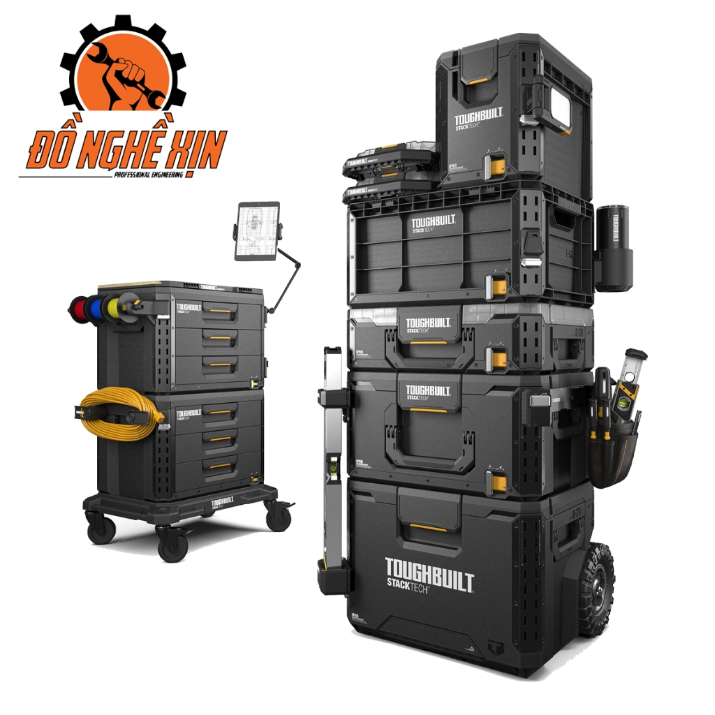 ToughBuilt StackTech Toolbox | Shopee Malaysia