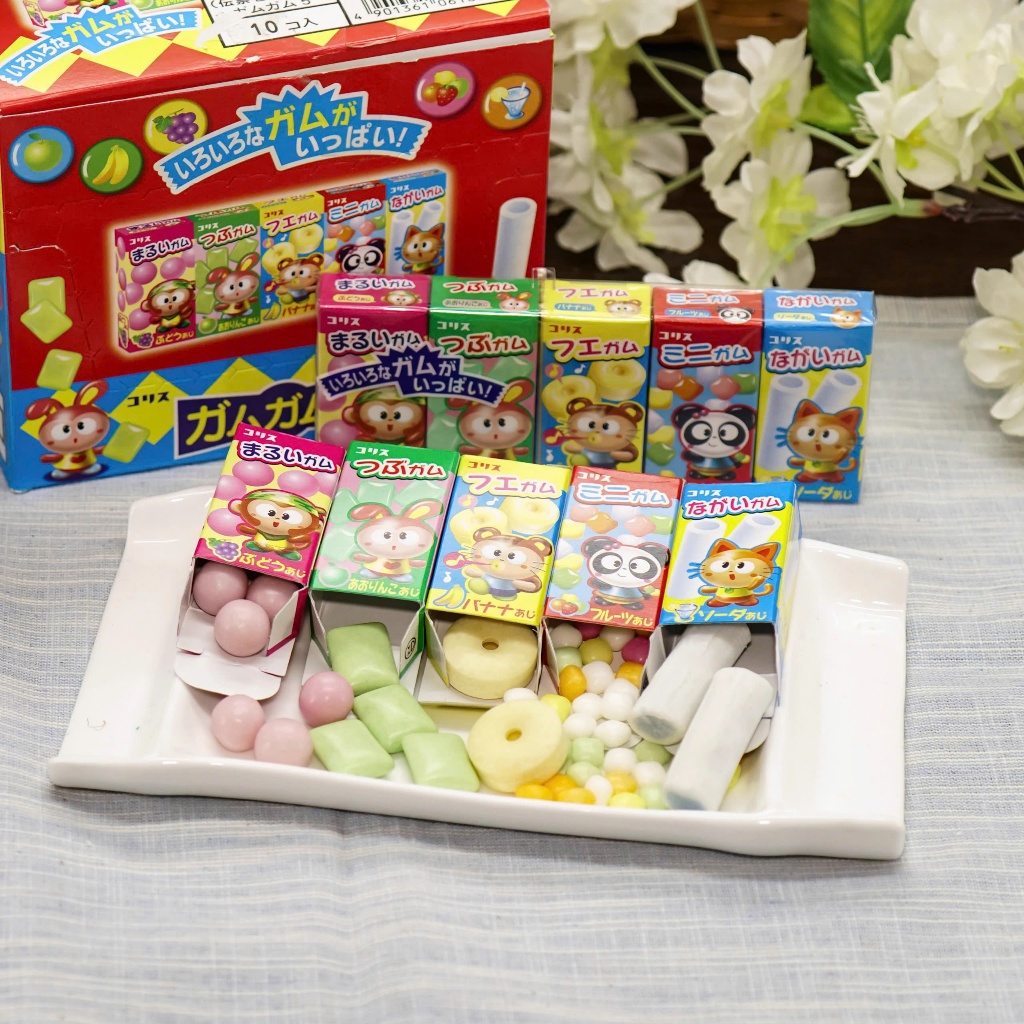 2 packs of Coris Gum fruit gum 5 packs - made in Japan | Shopee Malaysia
