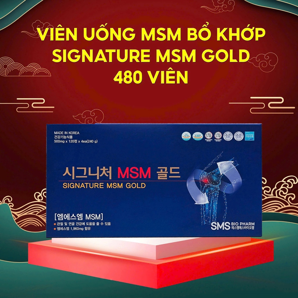 [NEW Product] Signature MSM Bone and Joint Strengthening Pills KOREA ...