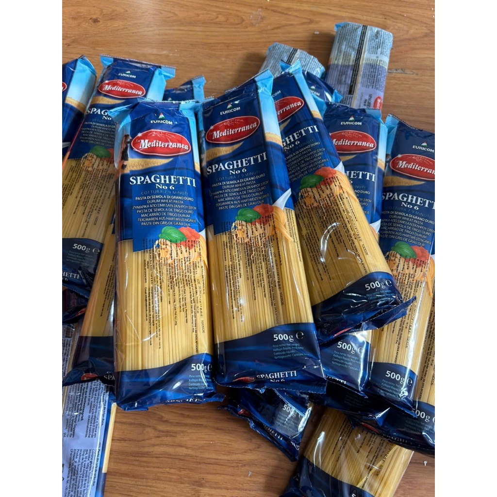 01 Pack of Spaghetti No. 6 Euricom 500g | Shopee Malaysia