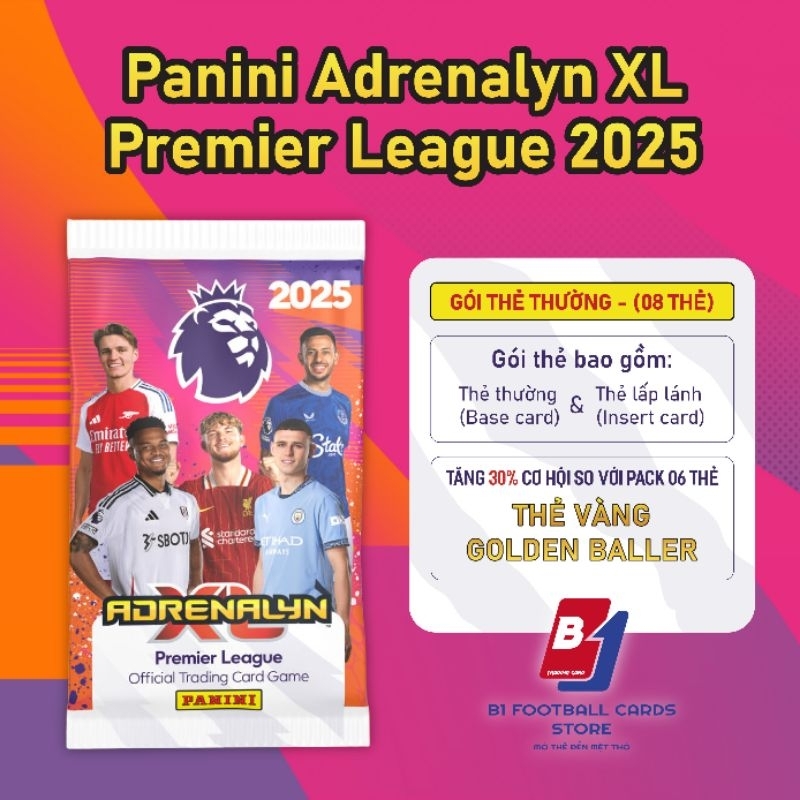 Single card package / Pack (8 cards) - Panini Adrenalyn XL Premier ...