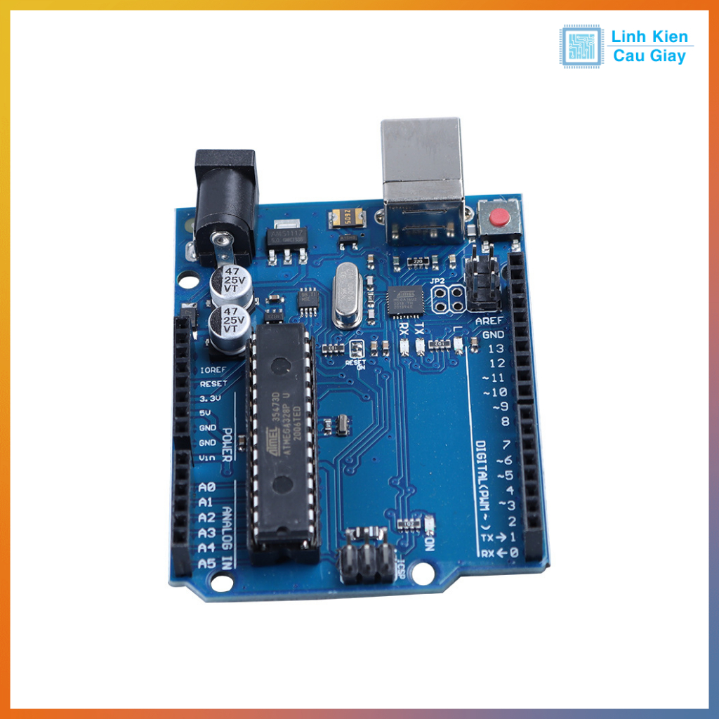 Kit Arduino Uno R3 Atmega 328P Chip Plug without cable | Shopee Malaysia