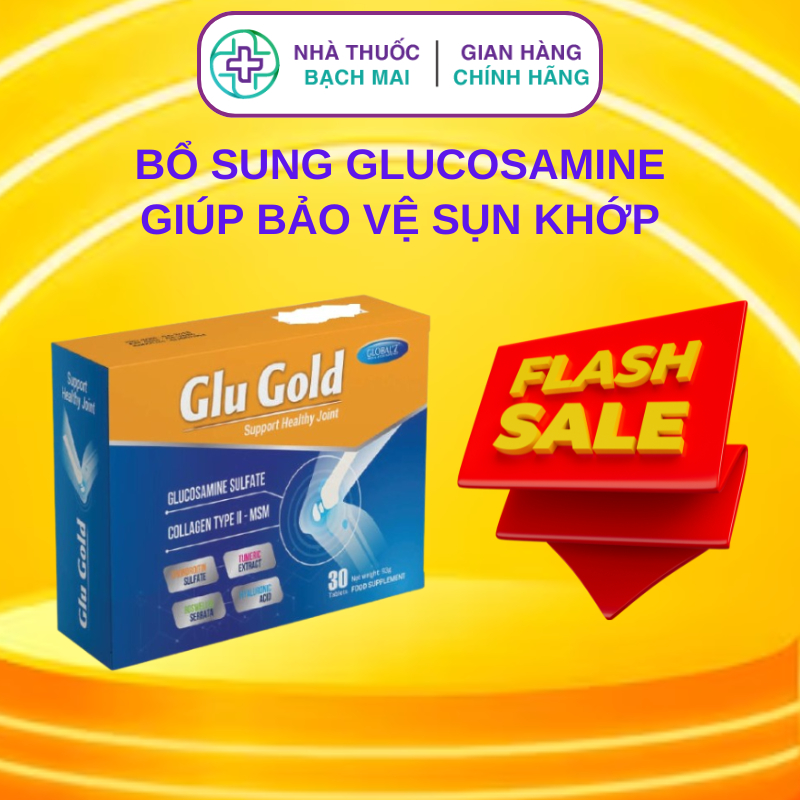 Glu Gold pills [GENUINE EUROPE] supplement Glucosamine, helps protect ...