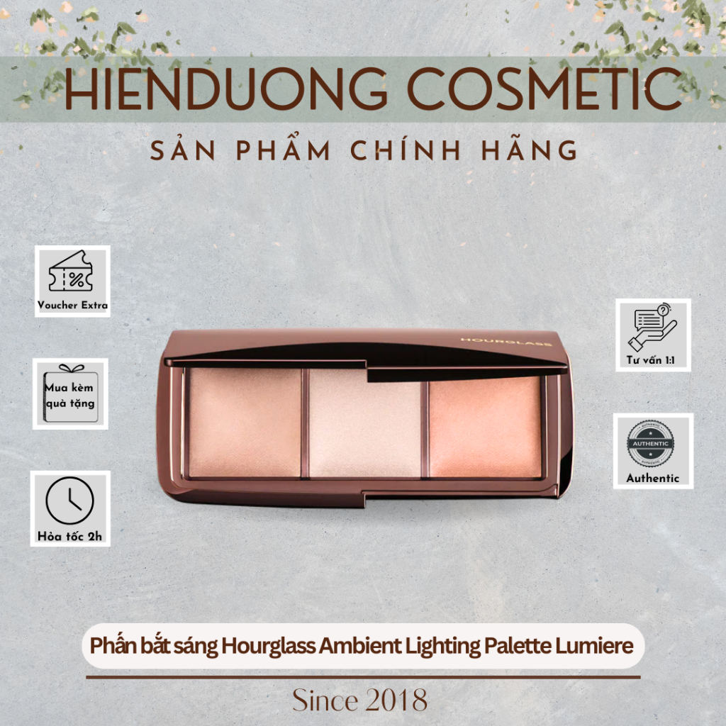 Hourglass Ambient Lighting Palette Lumiere Highlight Highlighter 3 ...