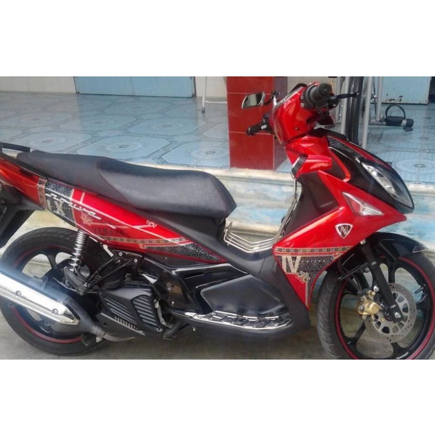 Nou 4 LX Removable Stamp Red Car Sticker Pattern - 3-Layer Premium ...