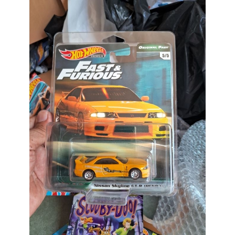 Hot WHEELS PREMIUM NISSAN SKYLINE GTR R33 FAST AND FURIOUS | Shopee ...