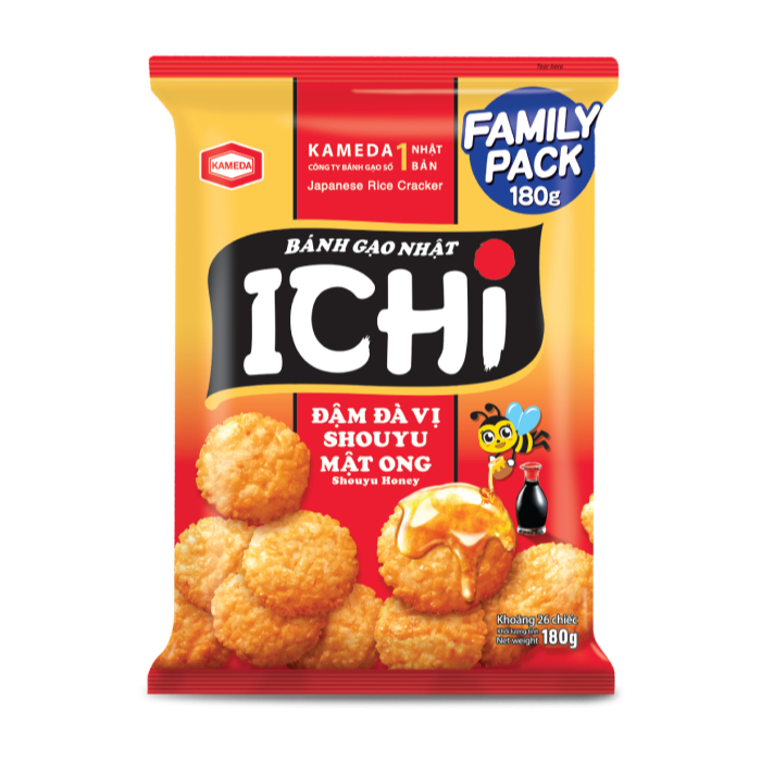 Ichi Japanese Rice Cake Rich in Shouyu Honey Flavor | Shopee Malaysia