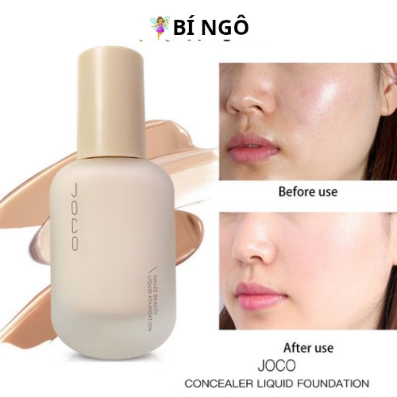 Joco Genuine Domestic Foundation Perfect Coverage for Bright, Beautiful ...