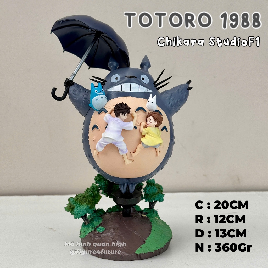 Totoro 1988 Chikara studioF1 model 20cm tall - My Neighbor totoro 1988 ...