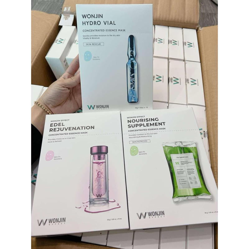 [Box of 10m] WONJIN EFFECT Mask - Whitening, Moisturizing, Restoring ...