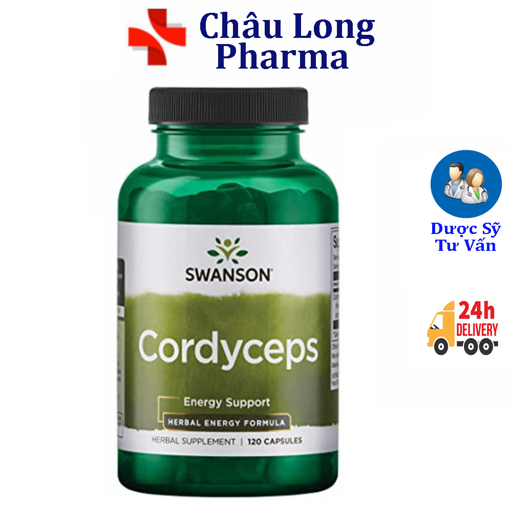 Cordyceps Swanson USA vitality enhancing Cordyceps Box of 120 tablets ...