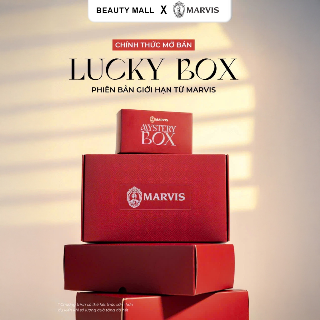 Marvis toothpaste Lucky box version (New) | Shopee Malaysia