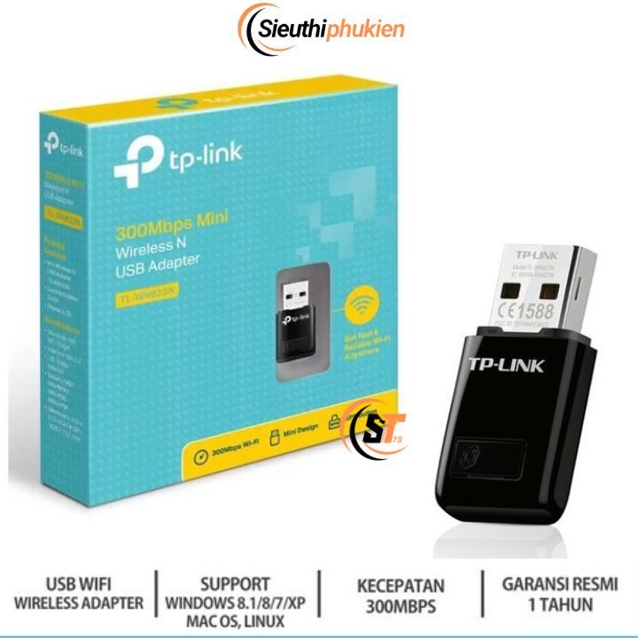 Tp-link USB wireless network card TL-WN823N 300mbps, super small USB ...