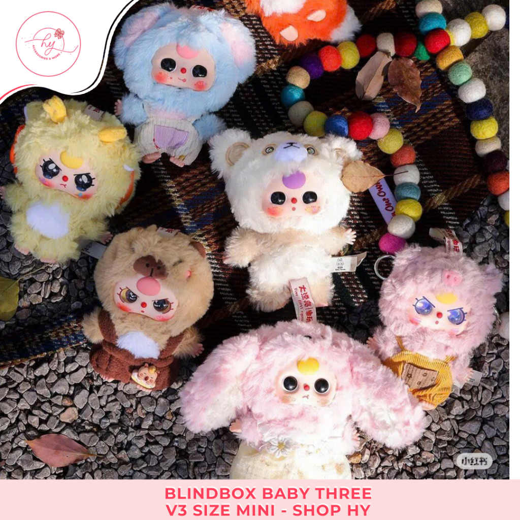 [Genuine] Blind Box Baby Three V3 Mini – Blind Box Cute Teddy Bear, Hot ...