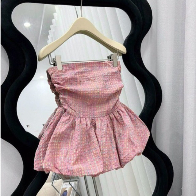 Babydoll Lady Banh Beo Shirt with Outstanding Patterns, Luxurious ...