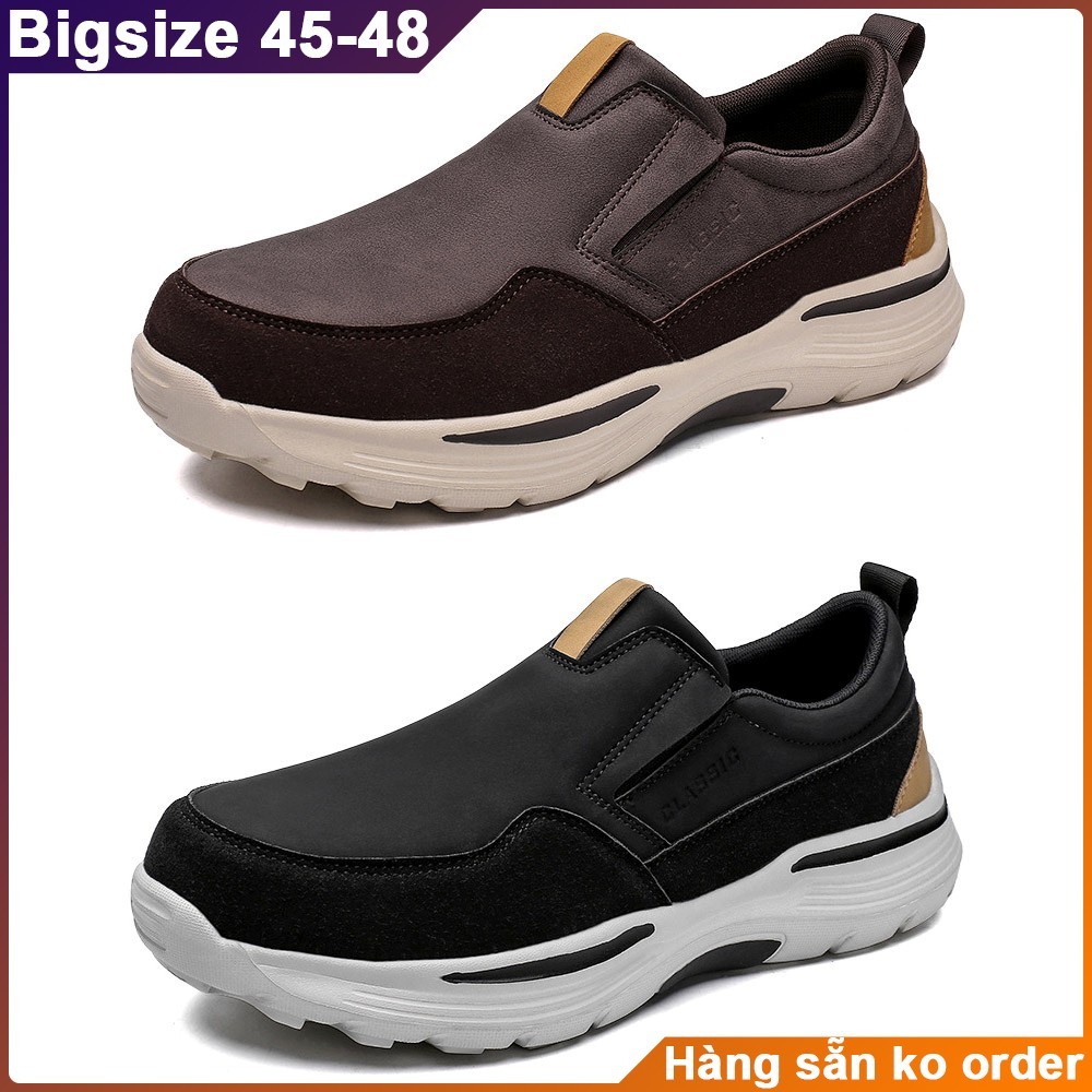 Slip-on shoes, big size loafers, large size EU:46-48 for men with fat ...