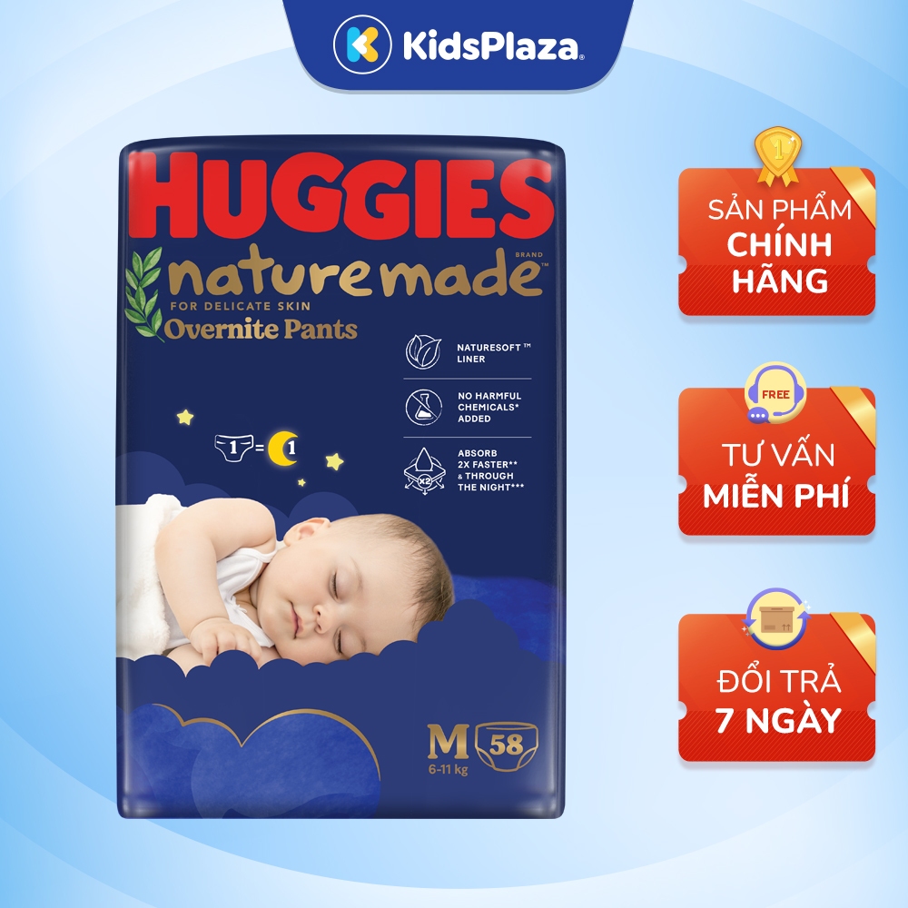 [M4] Huggies Naturemade diapers - Diapers and pants at night, full size ...