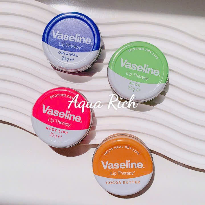 Vaseline UK Lip Therapy Petroleum Jelly Tin Box 20g | Shopee Malaysia