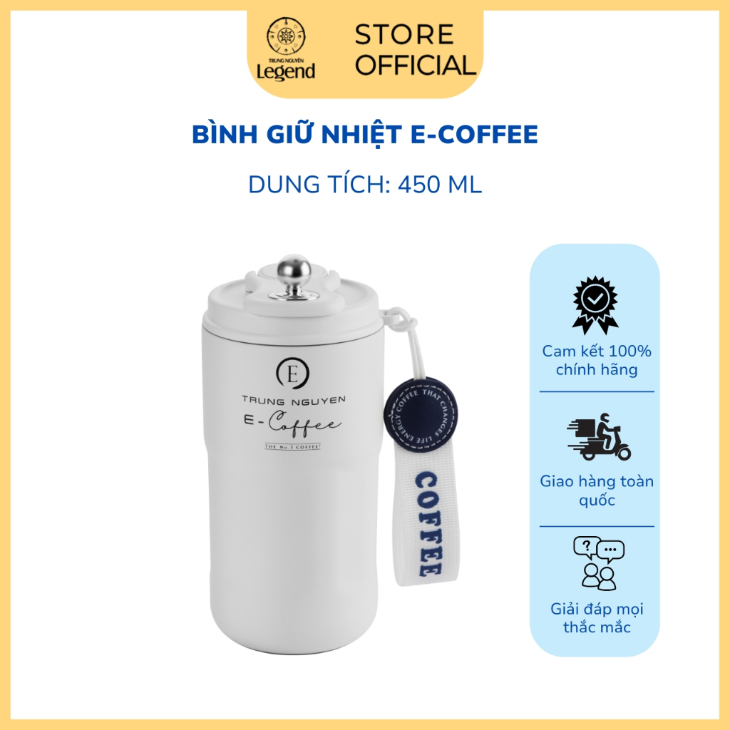 E-coffee Trung Nguyen Legend Thermos Bottle - 450 ml | Shopee Malaysia