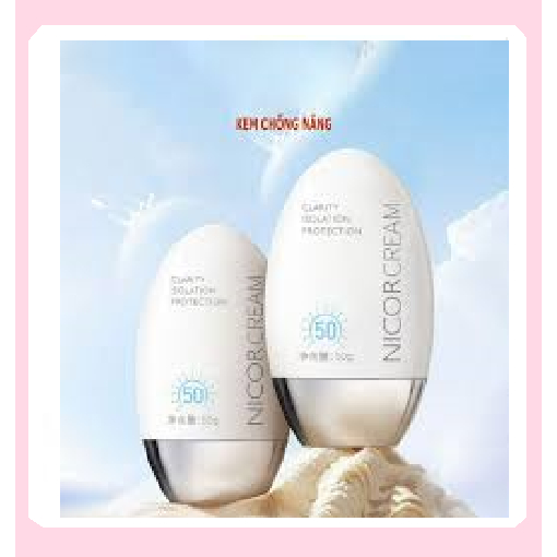 Nicor CREAM SPF50+ tone-Up Sunscreen | Shopee Malaysia