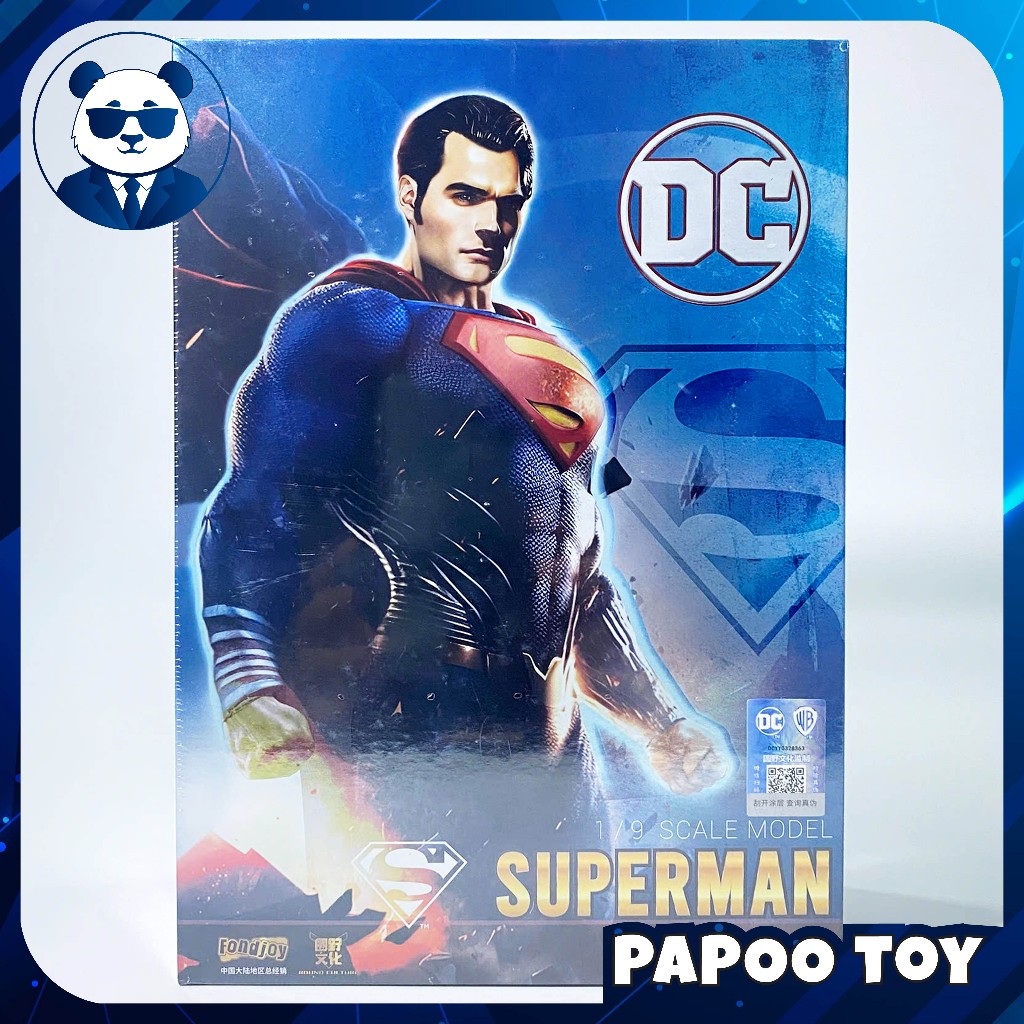Fondjoy DC Superman action figure 1/9 19.5cm | Shopee Malaysia