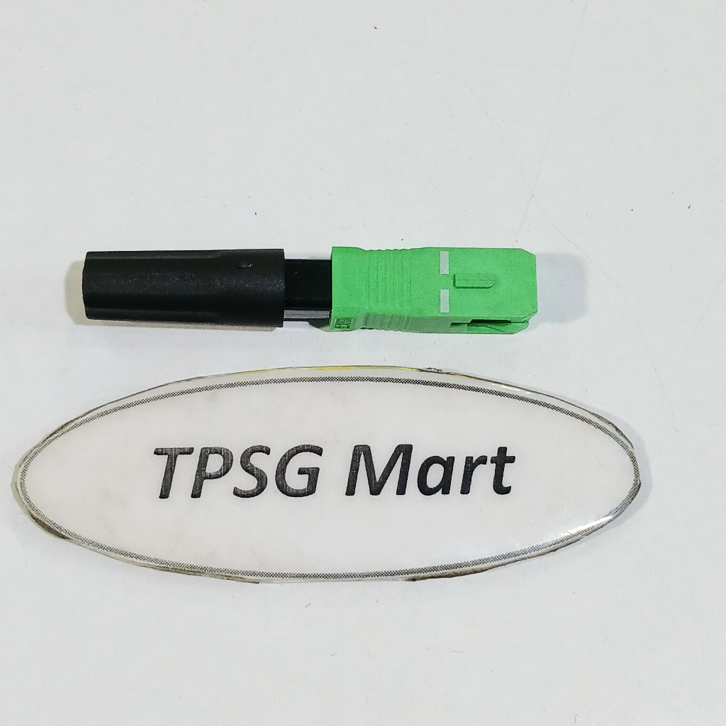Fast Connector Fiber optic - Green SC / APC Optical Network Header ...