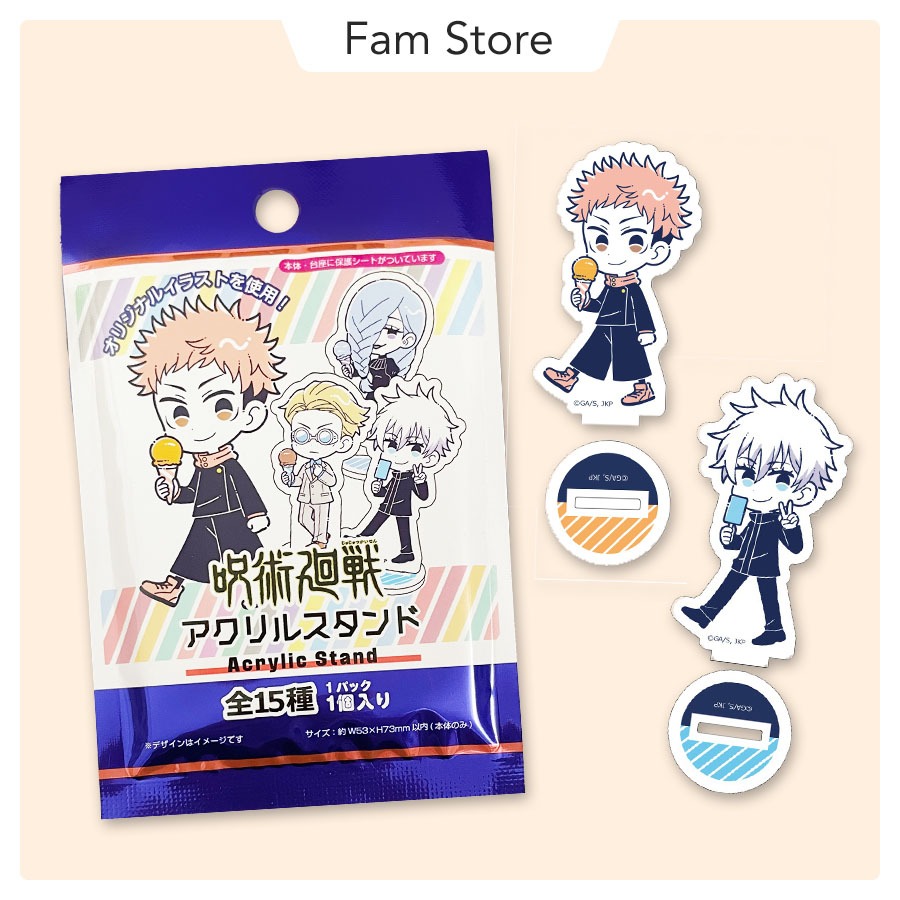 Genuine cute Jujutsu Kaisen chibi standee model Pack | Shopee Malaysia