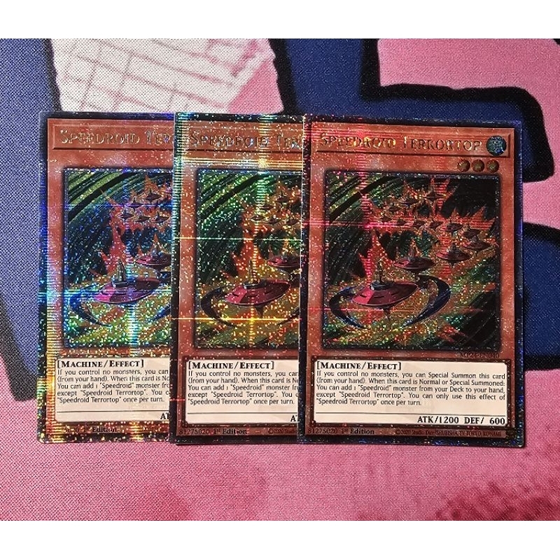 Yugioh Cards: Set of 3 Speedroid Terrortop (TCG) | Shopee Malaysia