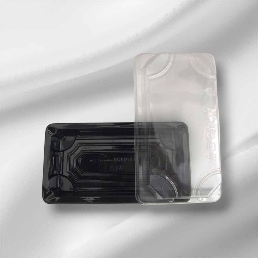50 - 100 Rectangular plastic sushi trays ST 01 (14.5 x 7.5 x 4 ...