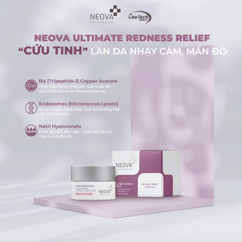 Neova Ultimate Redness Relief – Cream to soothe red, irritated, swollen ...