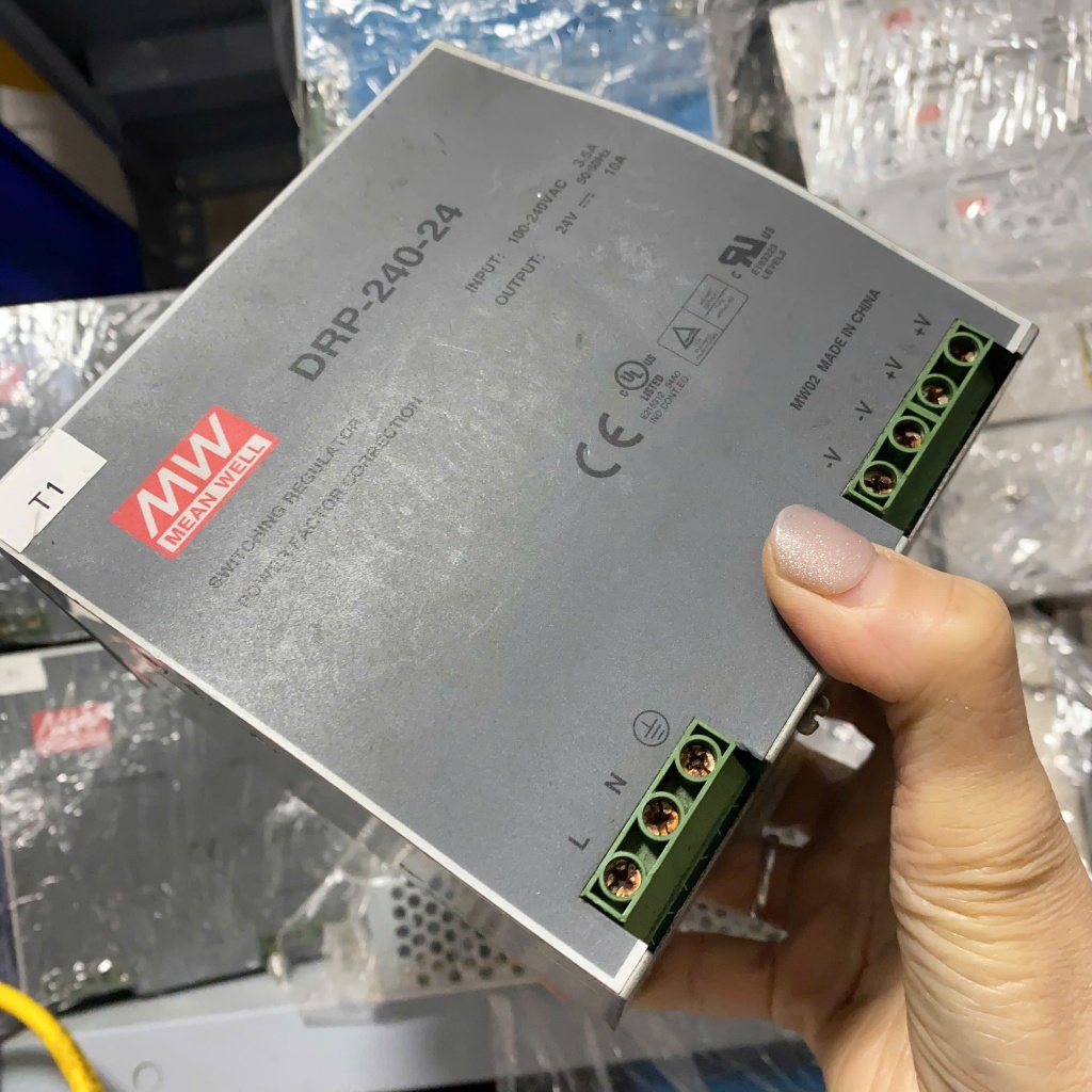 Drp-240-24 Mean Well Rail Mounted Power Supply 24V 10A disassembled ...