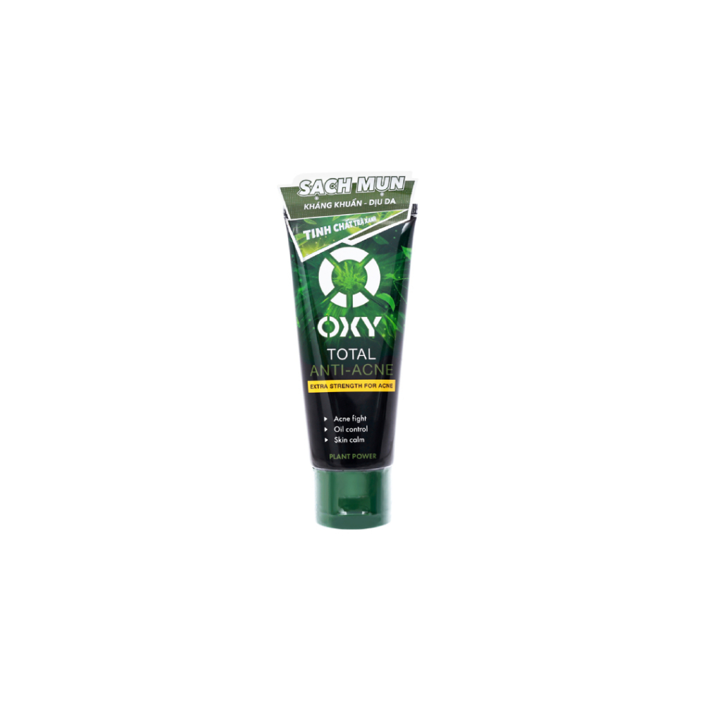 Oxy Total Anti-Acne green tea facial cleanser 100G | Shopee Malaysia