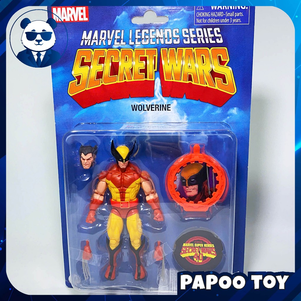 Hasbro Marvel Legends Series Secret Wars Wolverine Figure 6 inch 15cm ...