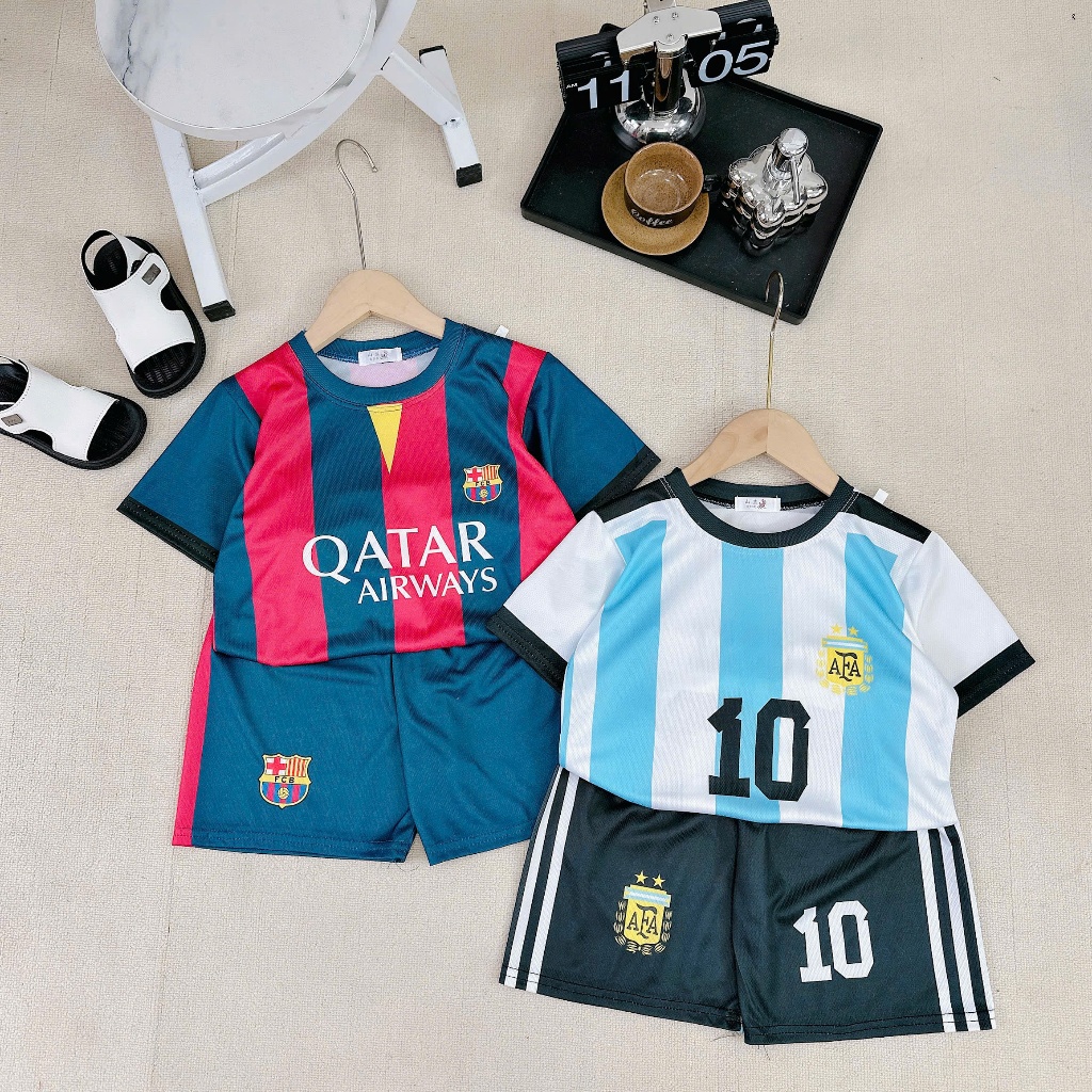Soccer kit Set for boys 14-52kg model MESi 10. Cool and stretchy ...