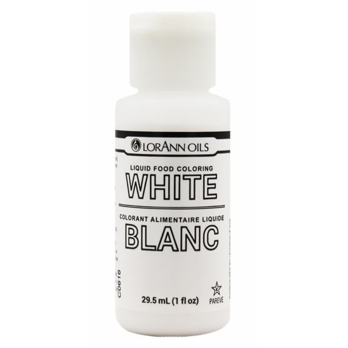 White Food Color – Professional Coloring for Cakes, Candies & LorAnn ...