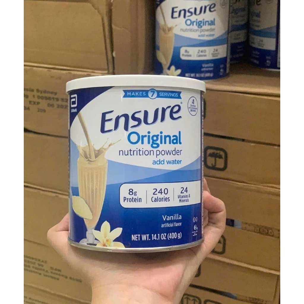 Ensure American Original Nutrition Powder vanilla flavor 400g | Shopee ...