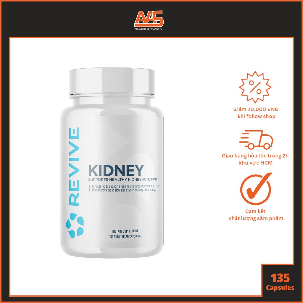 Revive - KIDNEY - 135 Tablets - Health protection food, liver and ...