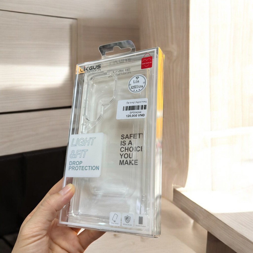 Galaxy S25 Ultra Likgus Transparent Case | Shopee Malaysia