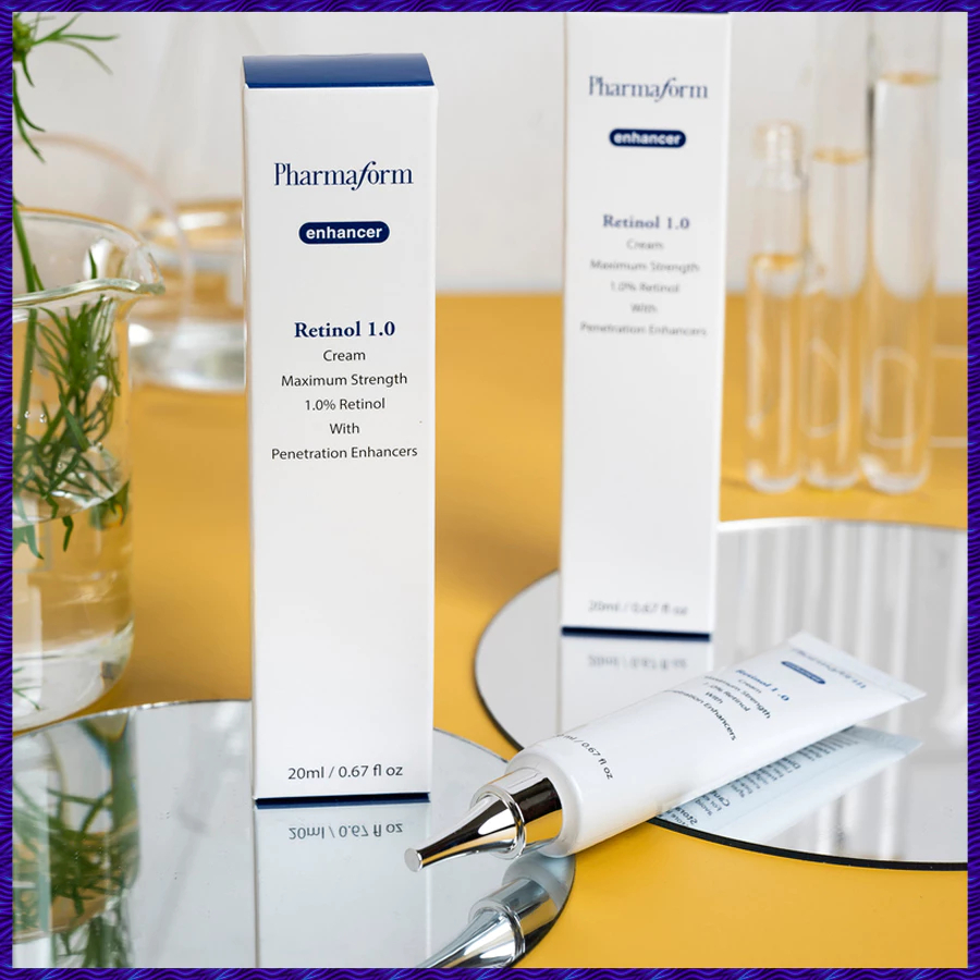Pharmaform Enhancer Retinol 1% Cream - Skin Rejuvenation Cream to ...