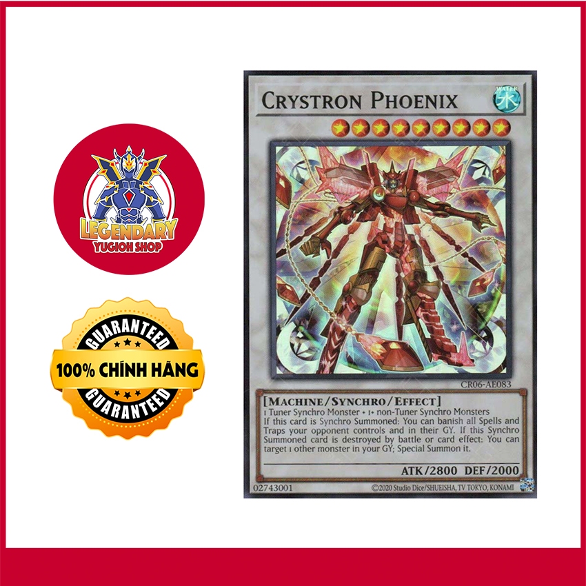 [Original Yugioh Card] Crystron Phoenix | Shopee Malaysia