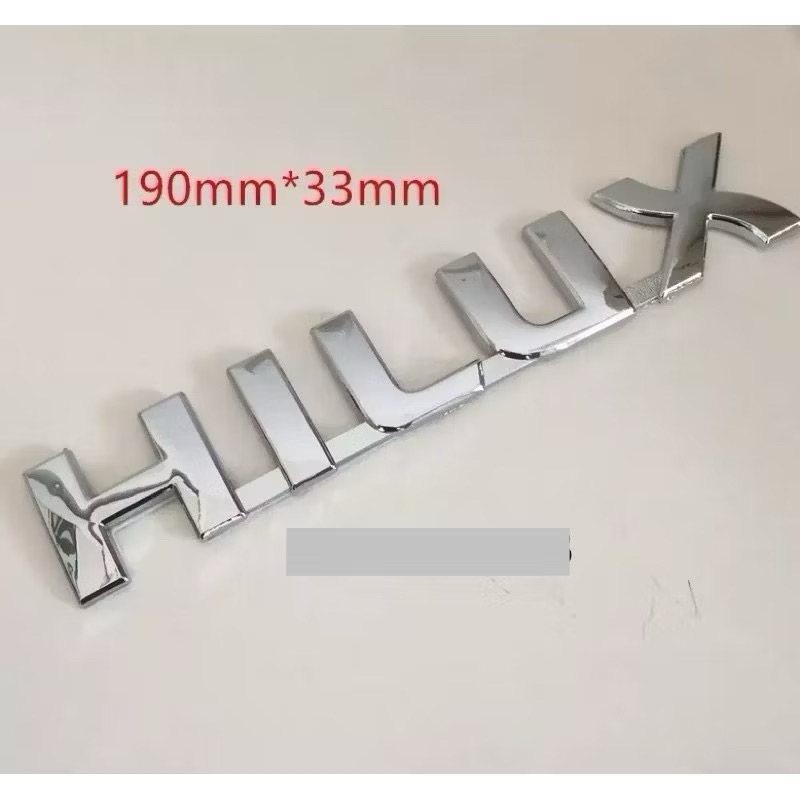 Hilux logo, high quality, cheap toyota hilux car sticker | Shopee Malaysia